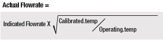 Gas Correction Factors for Variable Area Flowmeters | Accurate Flow ...