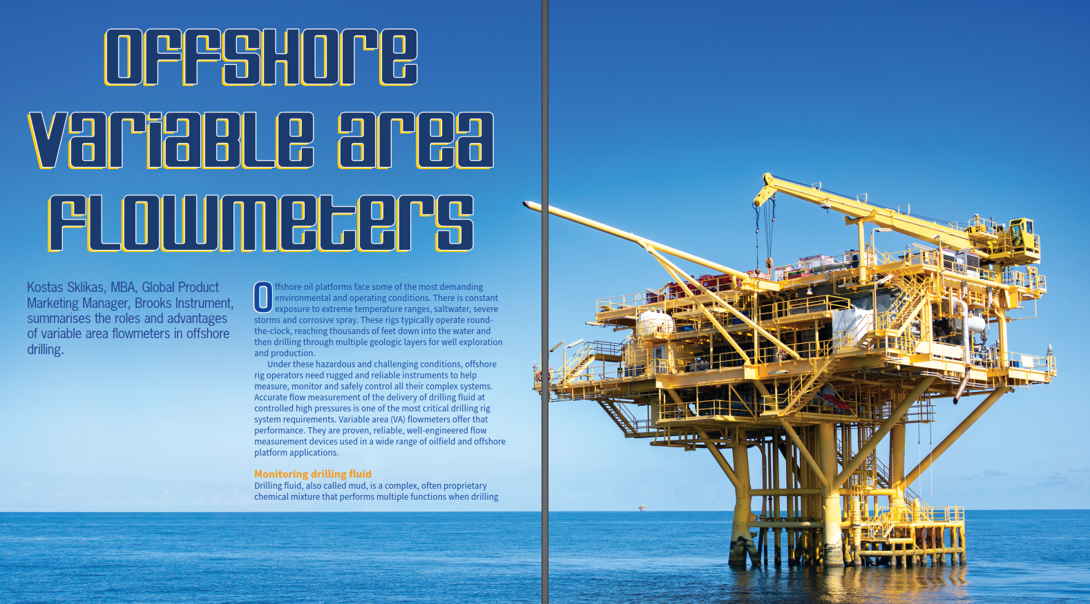 VA Flowmeter in Offshore Drilling | Brooks Instrument